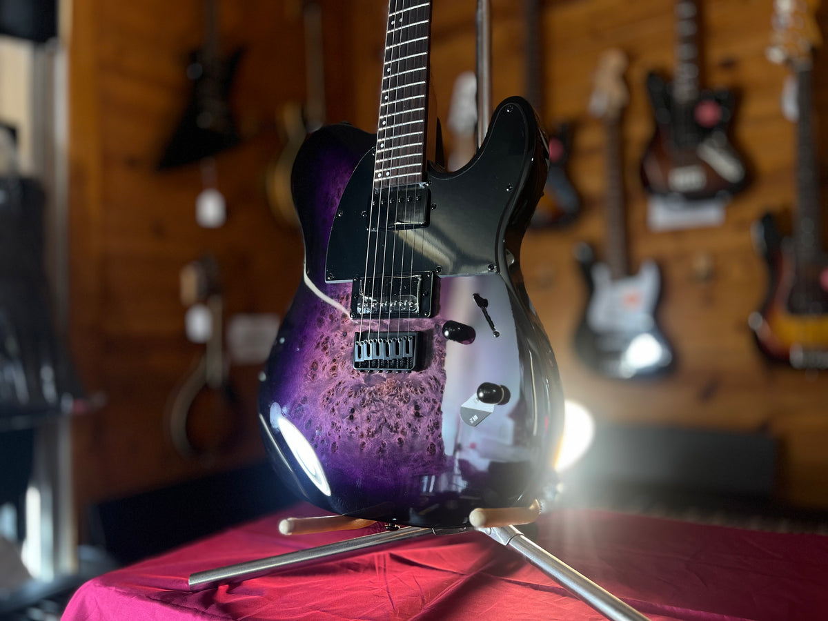 ESP LTD TE-200DX Electric Guitar in Purple Burst (PRE ORDER) – American ...